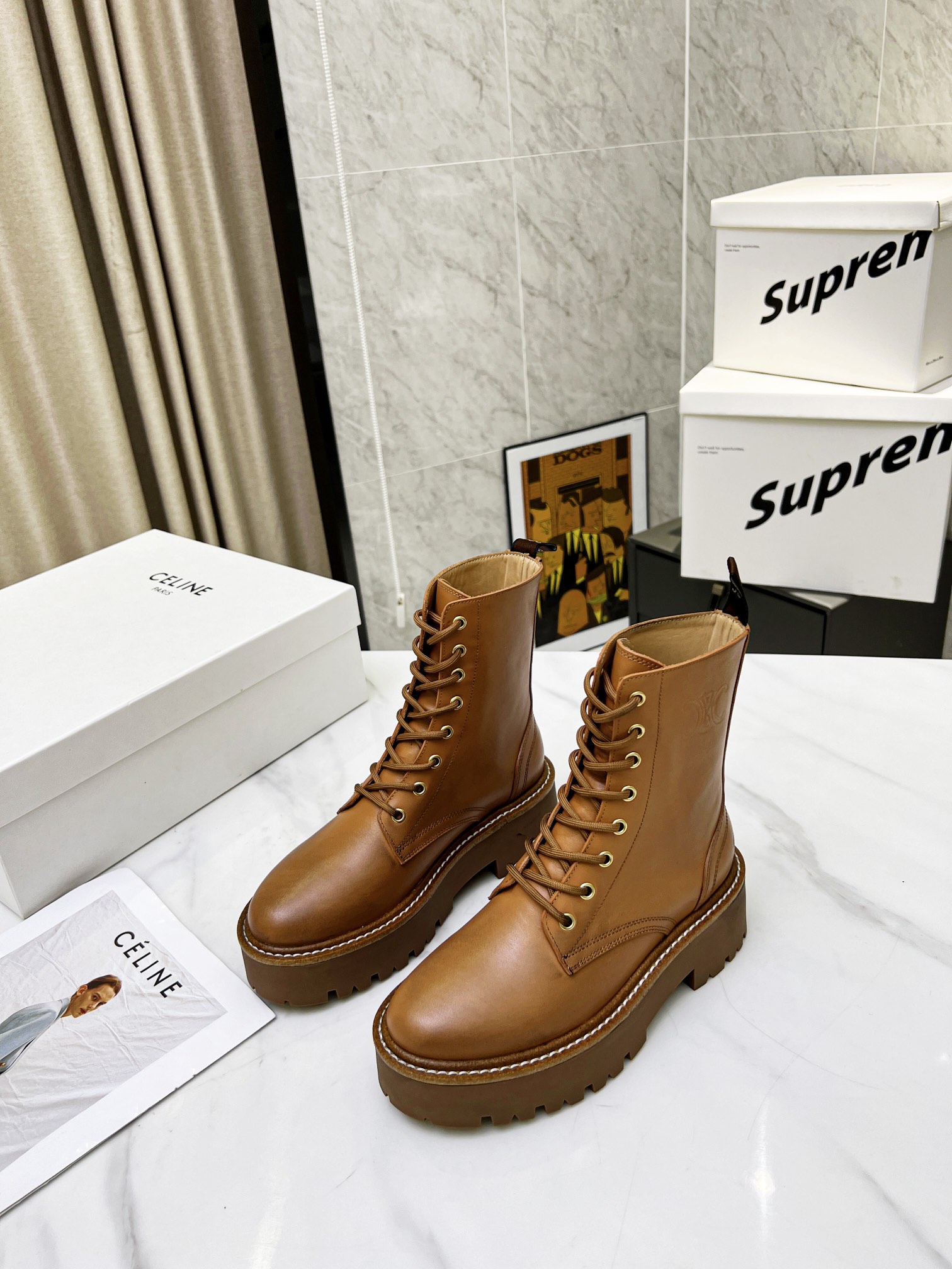 Replica Celine Boots For Women #1011510, $108.00 USD, [ITEM#1011510 ...